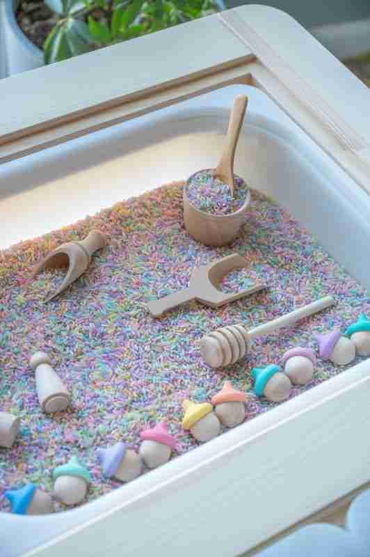 Pastel Rice Starter Set | Sensory-N-Stuff