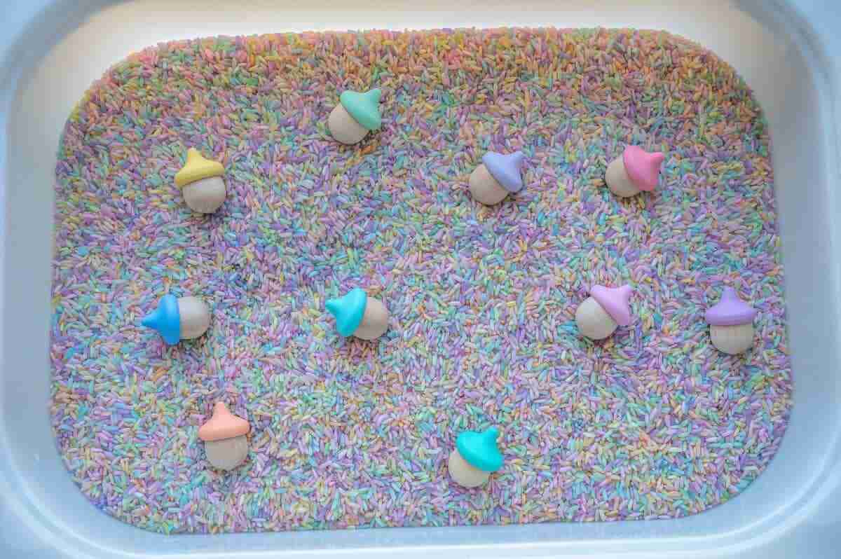Pastel Rice Starter Set | Sensory-N-Stuff