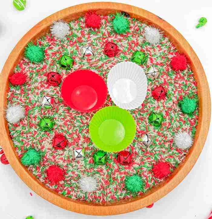 Toddler Reindeer Sensory Bin | Sensory-N-Stuff