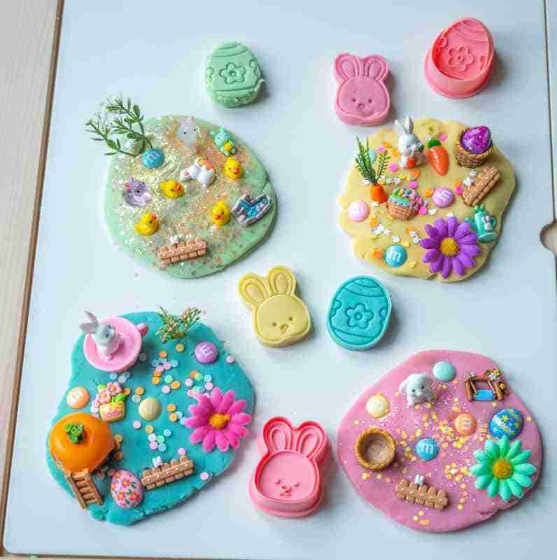 Deluxe Easter Playdough Kit - Sensory-N-Stuff