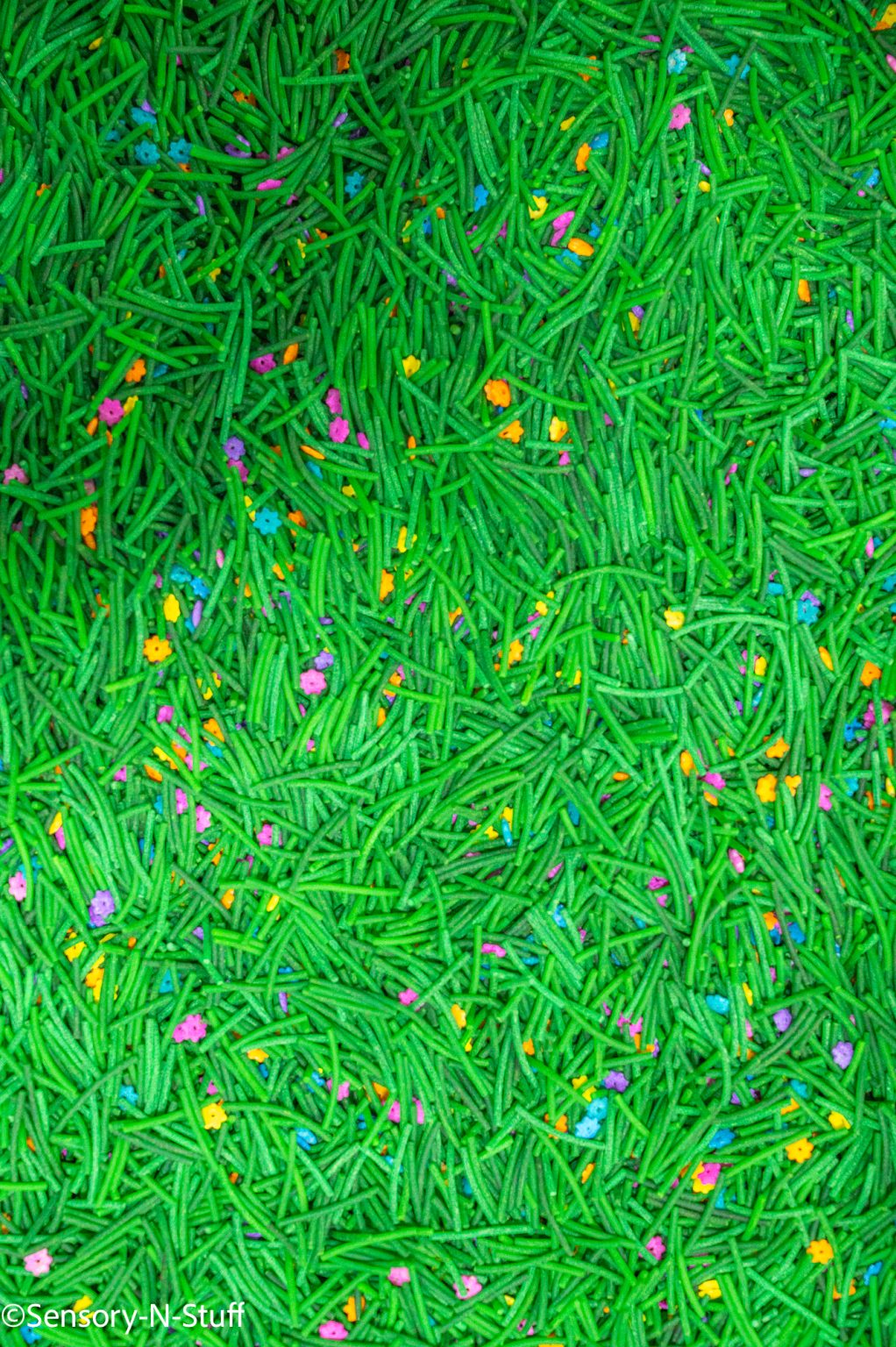 Flower Field Sensory Spring Filler | Sensory-N-Stuff