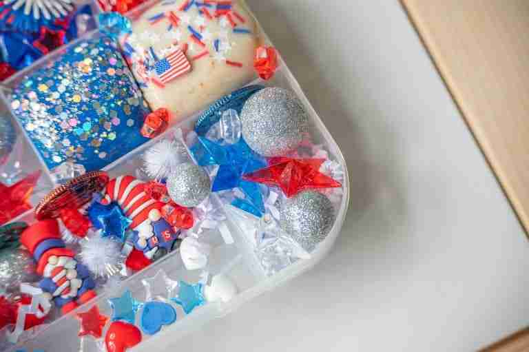 4th of July Sensory Activities: Playdough Kit | Sensory-N-Stuff