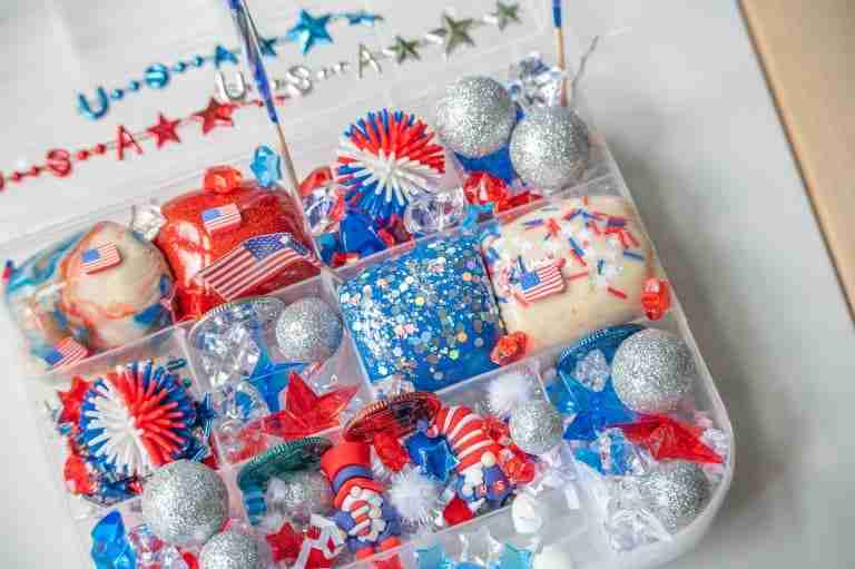 4th of July Sensory Activities: Playdough Kit | Sensory-N-Stuff