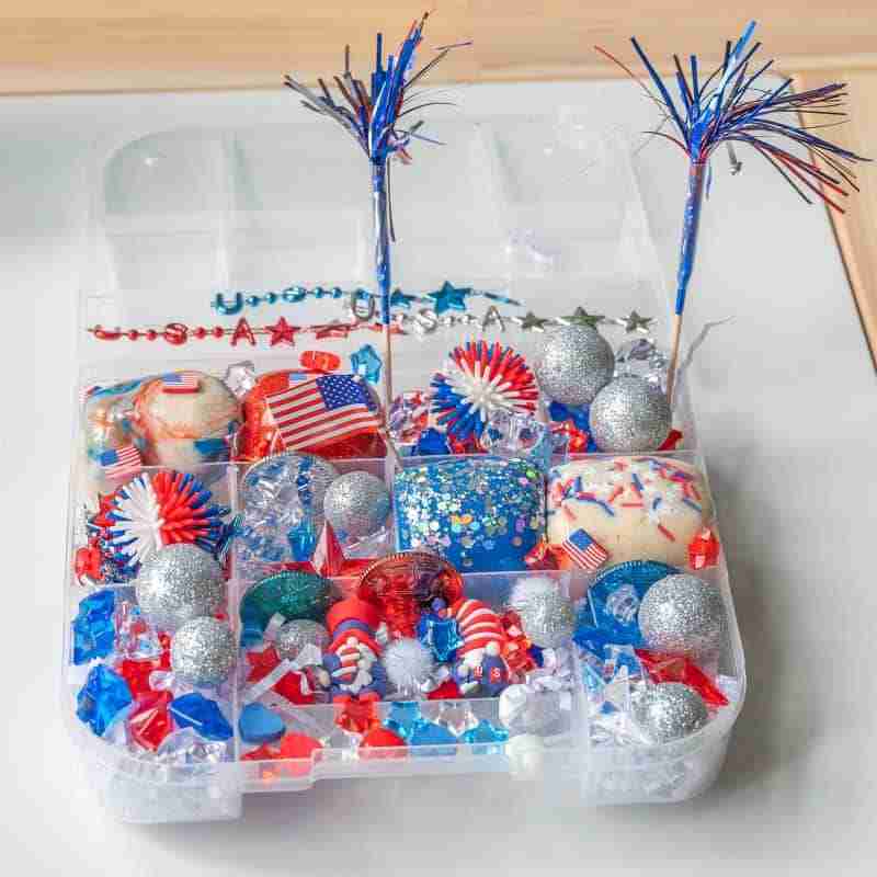 4th of July Sensory Activities: Playdough Kit | Sensory-N-Stuff