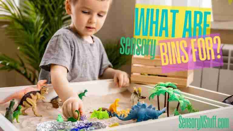 What Are Sensory Bins Used For? | Sensory-N-Stuff