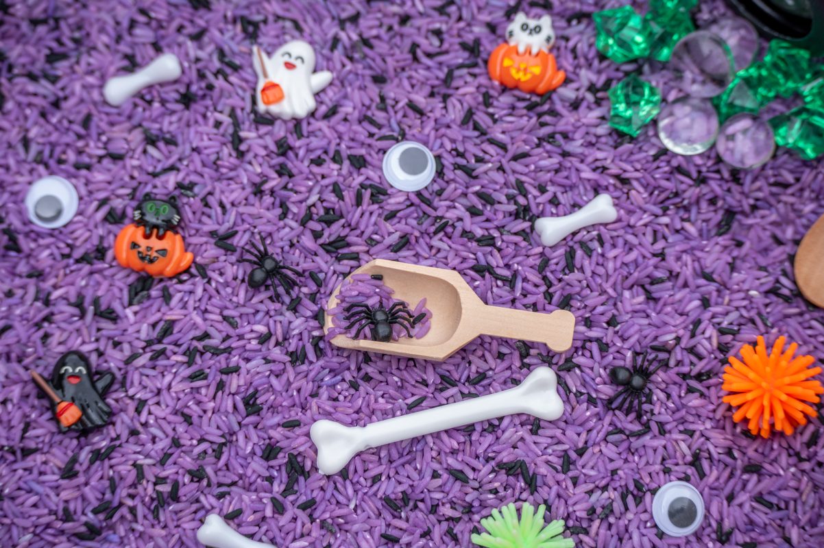 Witch's Brew Sensory Bin - Sensory-N-Stuff