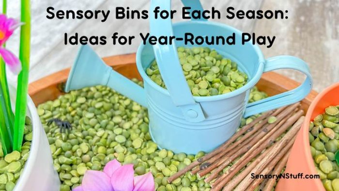 Seasonal Sensory Play Activities and Materials | Sensory-N-Stuff