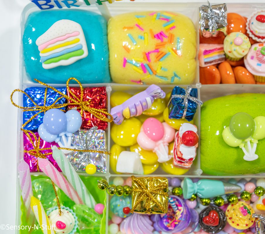 Deluxe Happy Birthday Playdough Kit | Sensory-N-Stuff